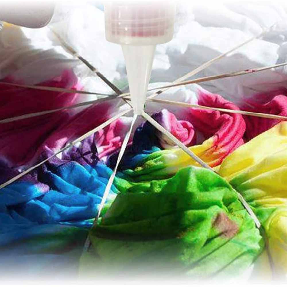 Stof Textiel Verven Kleurrijke Tie Sterven Sets Mu... – Vicedeal