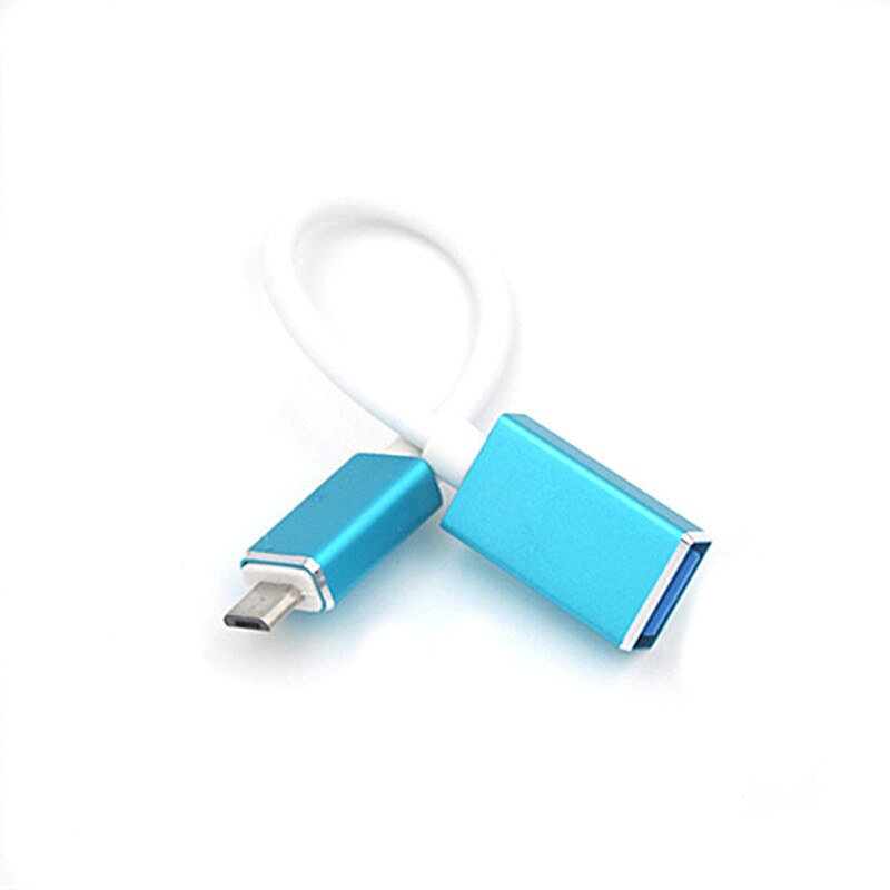 Aluminum Alloy Chamfer Micro usb otg Data Cable V8... – Vicedeal
