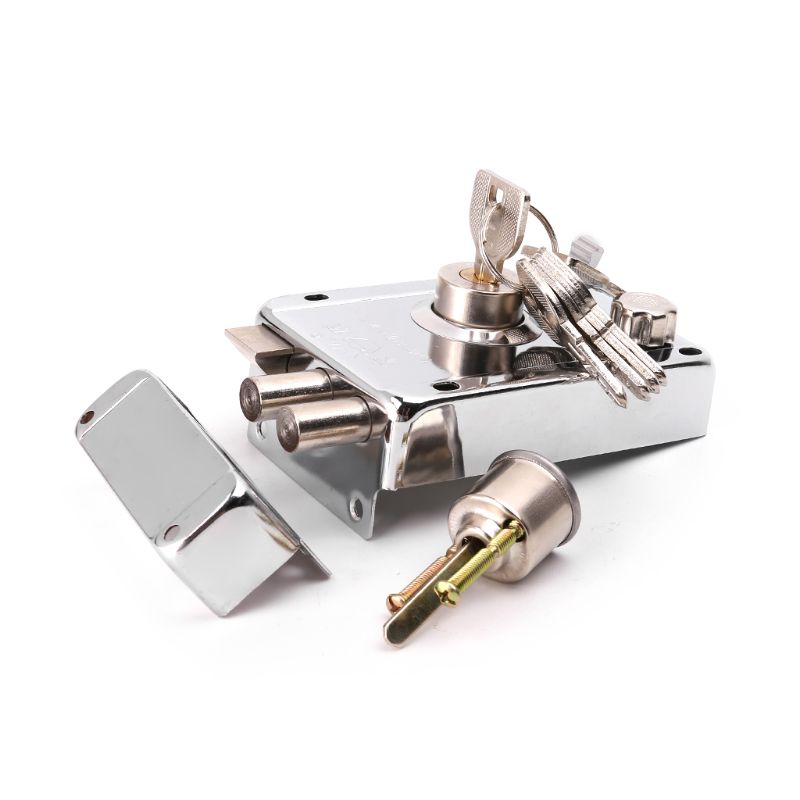 Exterior Iron Door Locks Security Anti-theft Lock ... – Grandado