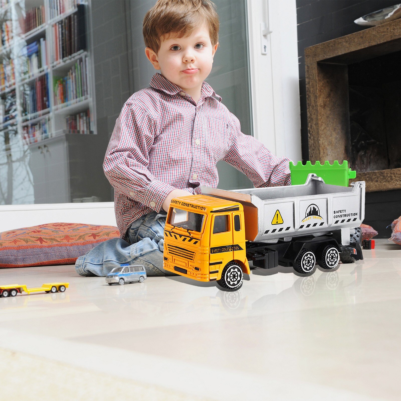 toys for boys children Engineering Toy Mining Car ... – Grandado