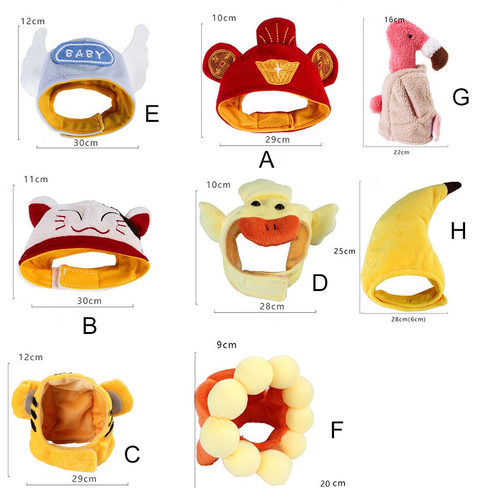 Pet Dog Hat Cap Cute Cotton Plush Hat for Small Do... – Vicedeal