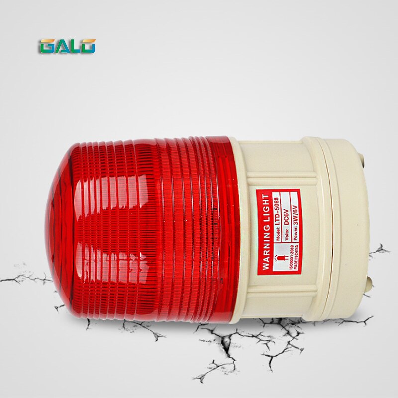 Battery powered LED flashing light Lamp Alarm Lamp... – Grandado