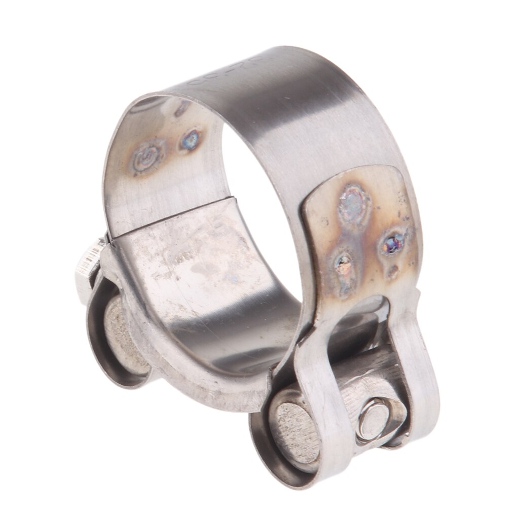 Motorfiets Uitlaat Klem/Clip/Beugel/Banjo Rvs – Vicedeal