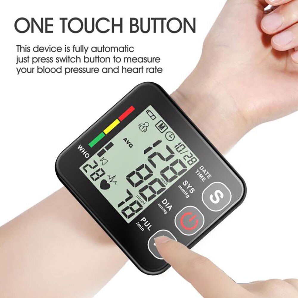 Digital Tonometer Voice Blood Pressure Monitor Aut... – Vicedeal