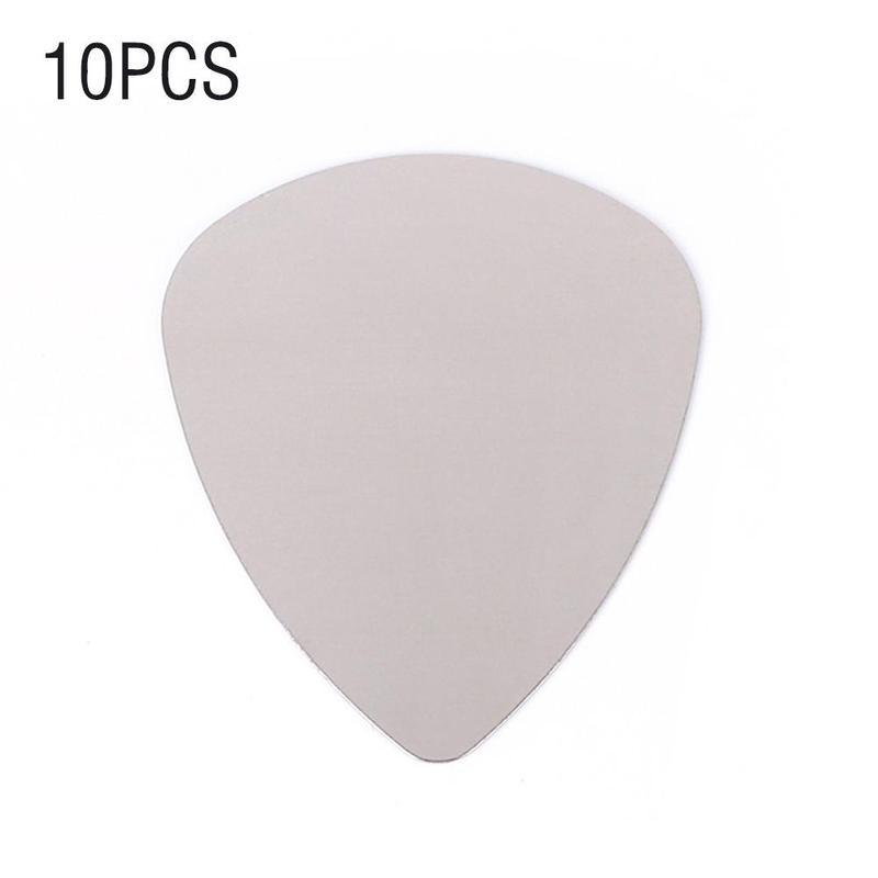 10Pcs Metal Gitaar Pick Plectrums Plectrum 0.3Mm S... – Vicedeal