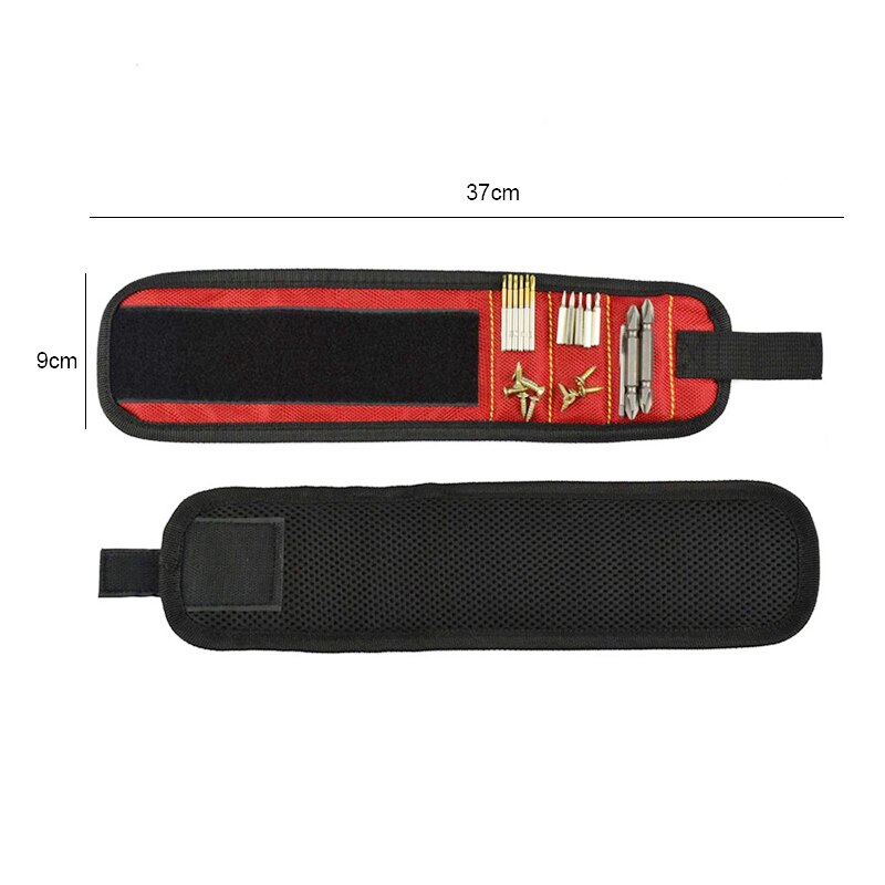 strong magnetic wrist strap screw nut bolt drill r... – Vicedeal