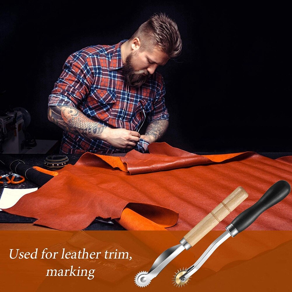 4Pcs Wheel Sewing Tools Point Leather Cloth Sewing... – Vicedeal