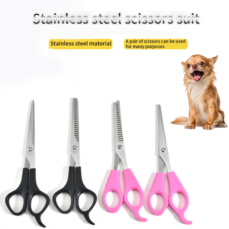 Pet Dog Scissors Hair Straight Thinning Shears Sci... – Vicedeal