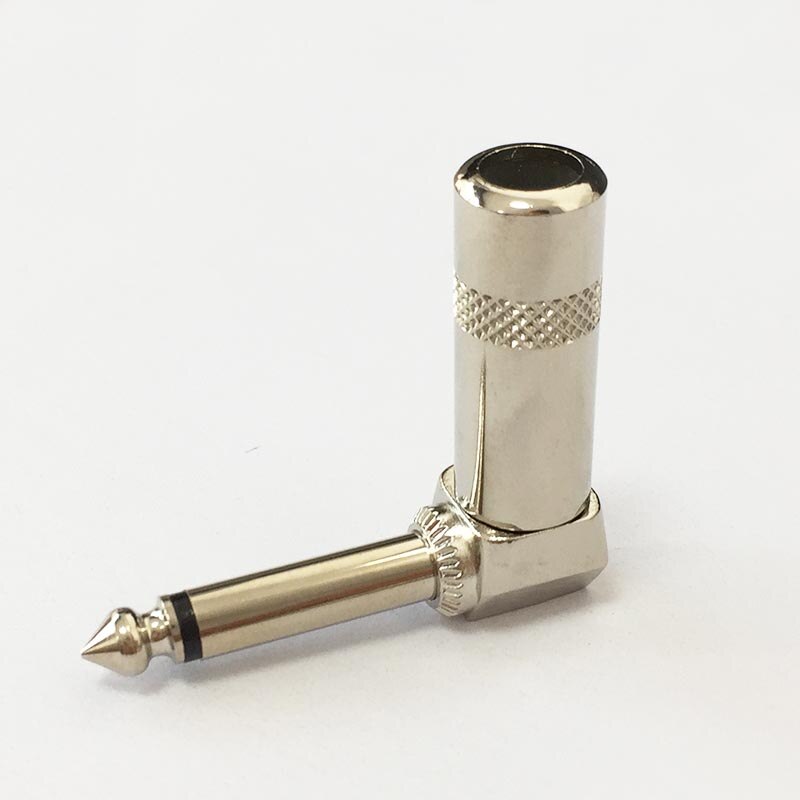 6.35mm mannelijke haakse connector mono solding pl... – Vicedeal