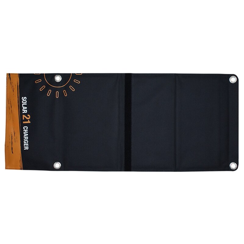 21w bærbar solcelle lader solcellepanel solcelleve... – Vicedeal