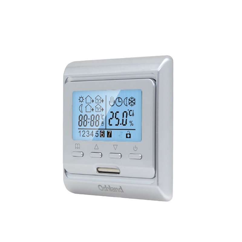 Weekly Programmable Heating Thermostat 16A LCD Dig... – Grandado