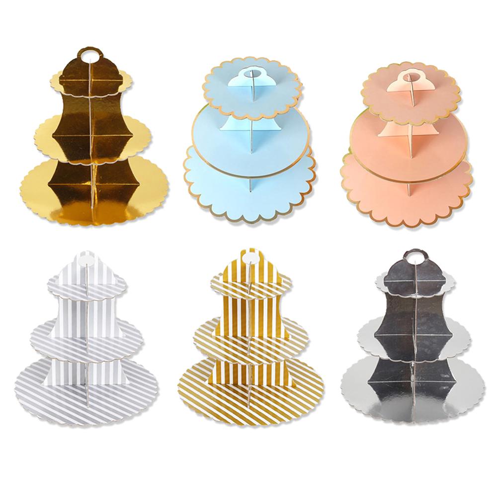 Birthday Cake Stand Disposable Decoration Folding ... – Vicedeal