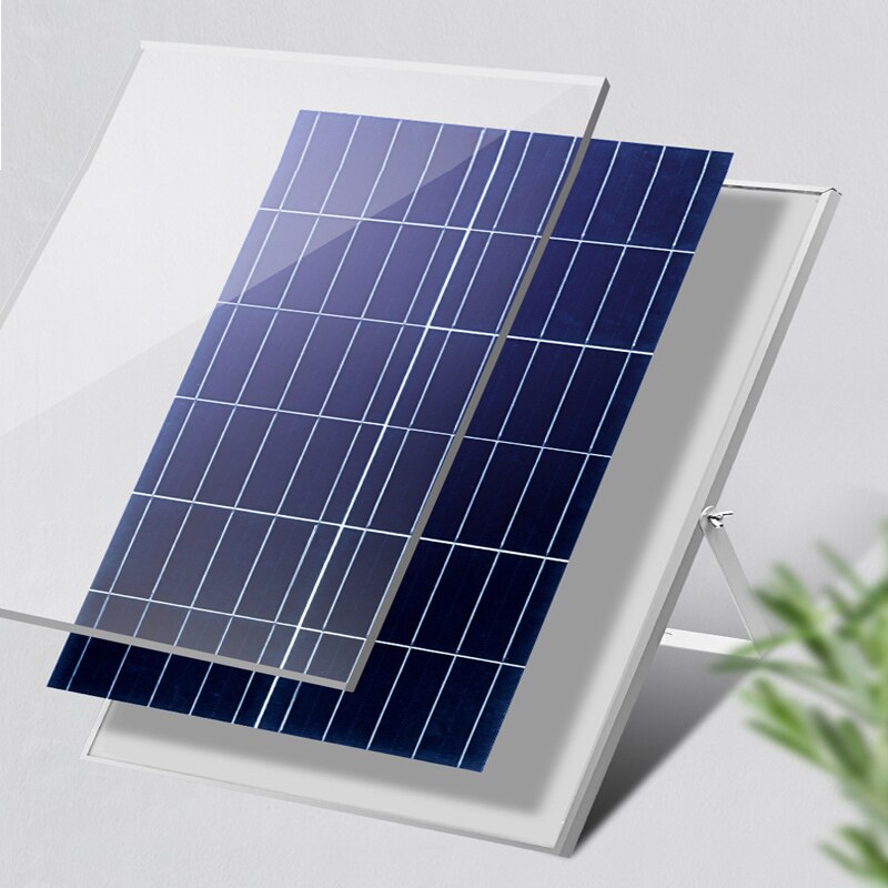 A2 Solar panel Light LED lamp 100w 5000mA battery... – Vicedeal