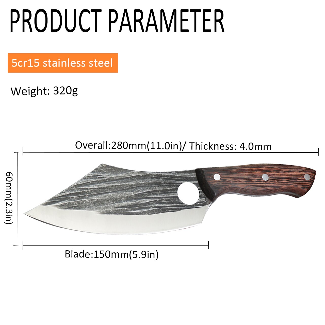 Stainless Steel Deboning Knife Kitchen Knife Small... – Vicedeal