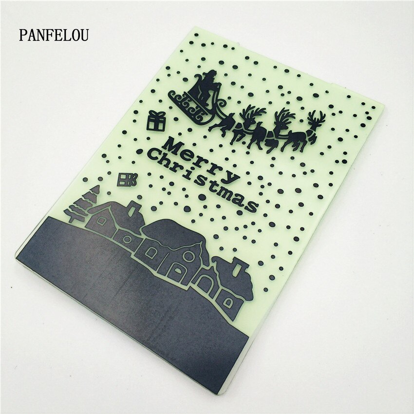 PANFELOU Easter Easter deer car Embossing folders ... – Grandado