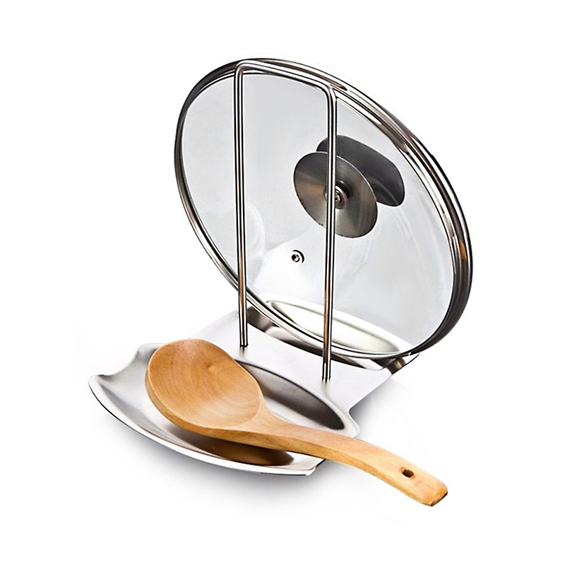 Rustfritt stål panne grytestativ lokk lokk hvile s... – Grandado