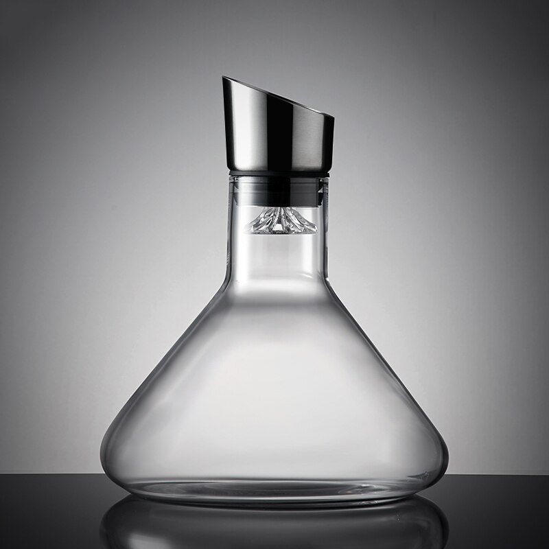 Wine Decanter Crystal Hand Blown Red Wines Quick s... – Vicedeal
