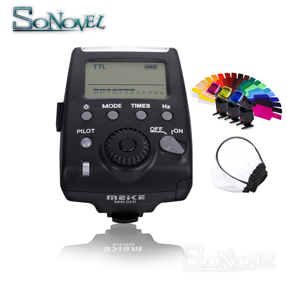 Meike MK-310 MK310 LCD i-TTL Flash Speedlite GN30 ... – Grandado