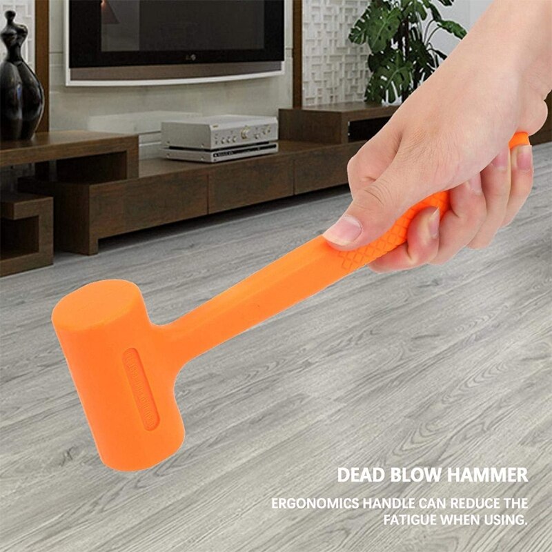 0.5/1LB Non-elastic Rubber Hammer Rubber Soft Face... – Grandado