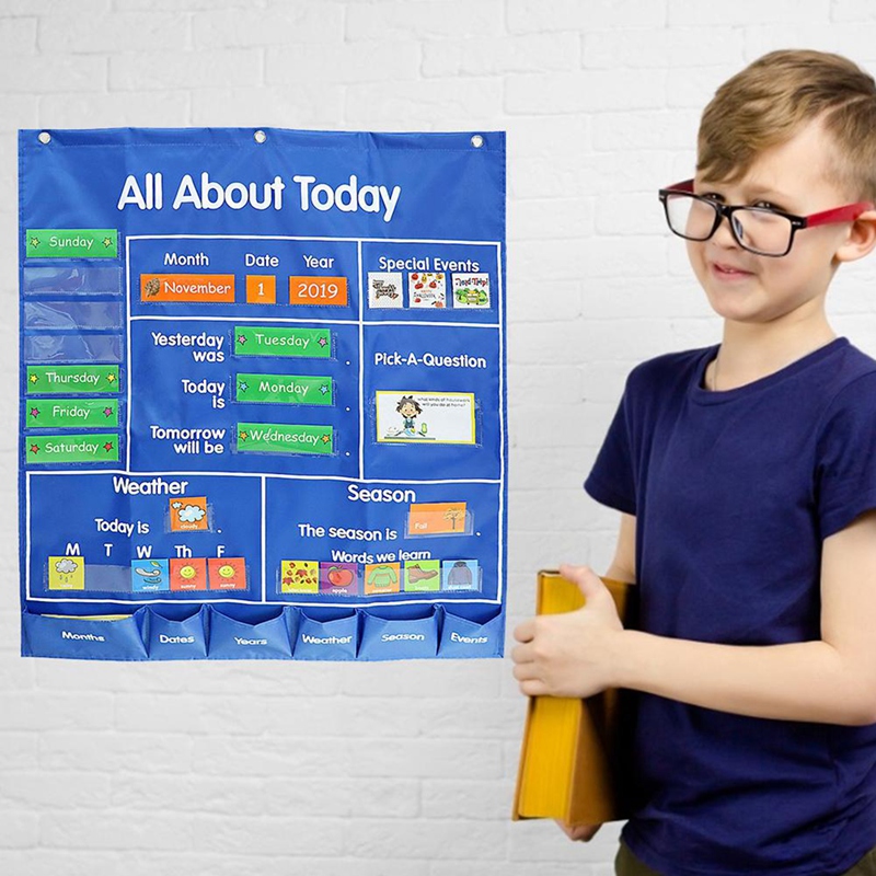 Kids All About Today Pocket Chart Daily Classroom ... – Grandado