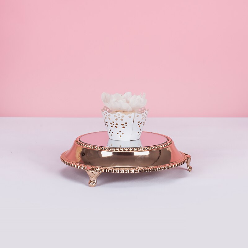 Metal retro European-style cake stand tray dessert... – Vicedeal