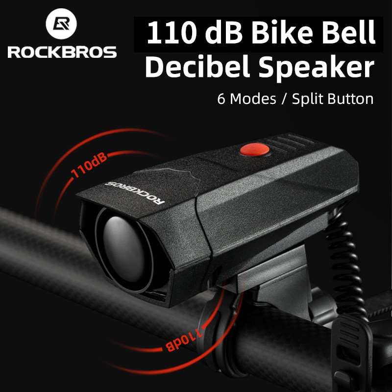 ROCKBROS Bicycle Bell 120 dB Electricity Horn 6 Mo... – Vicedeal