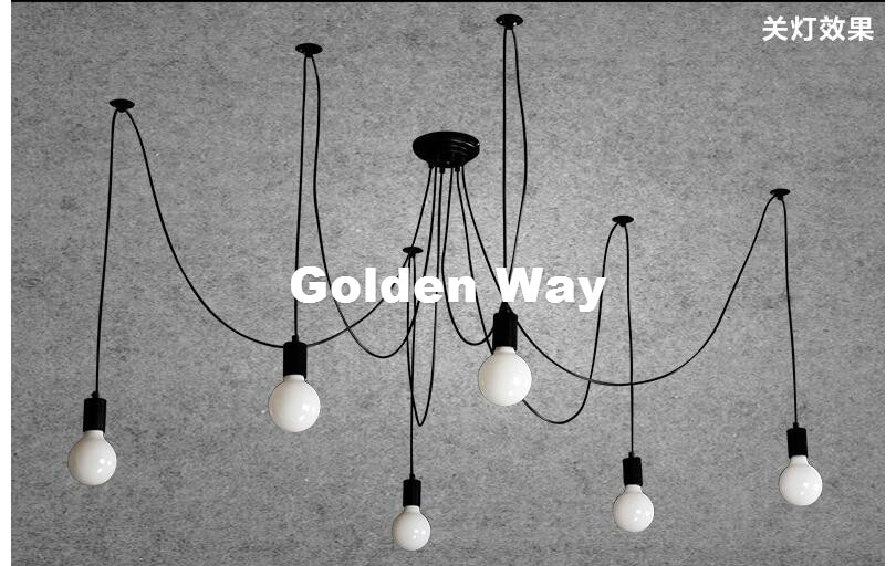 Modern Decora Black Color Multi Ceiling Rose Penda... – Grandado