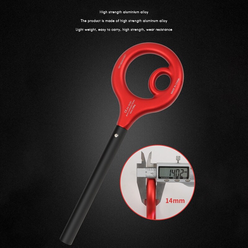 Climbing Ring Rope Descender Gear Belay Device Alu... – Grandado