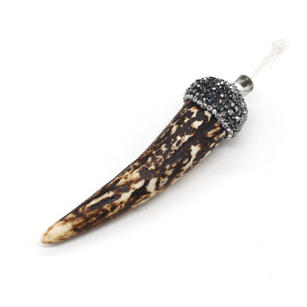 Wolf's Fang Shape Bone Charms Beef Bones Pendant f... – Grandado