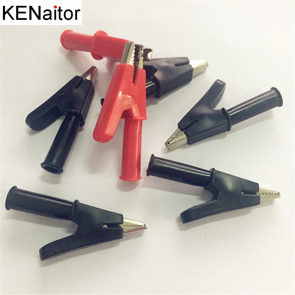 Alligator Clip crocodile electrical Clamp DIY 2PCS... – Grandado