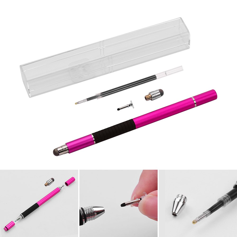 3 in 1 stilus præcision stylus pen med genopfyldni... – Vicedeal