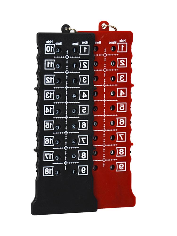 18 Holes Golf scorecard Portable Golf Stroke Count... – Grandado