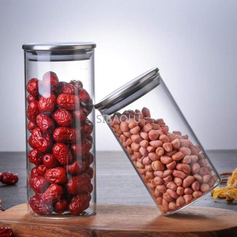 Heat-resistant Glass Sealed Bottle Stainless Steel... – Grandado