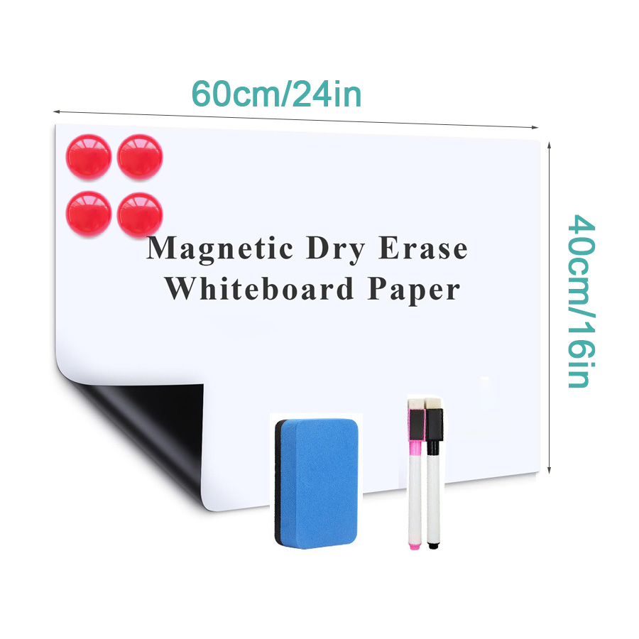 16*24in Self-Adhesive Magnetic , Large Peel and St... – Grandado