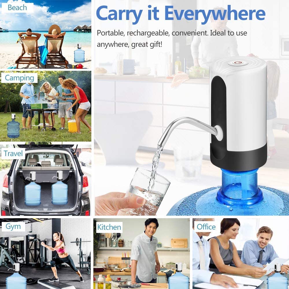 Automatic Electric Water Dispenser Portable Pressu... – Grandado