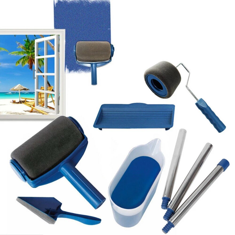 8 Stk/set Multifunctionele Muur Decoratieve Verf R... – Vicedeal