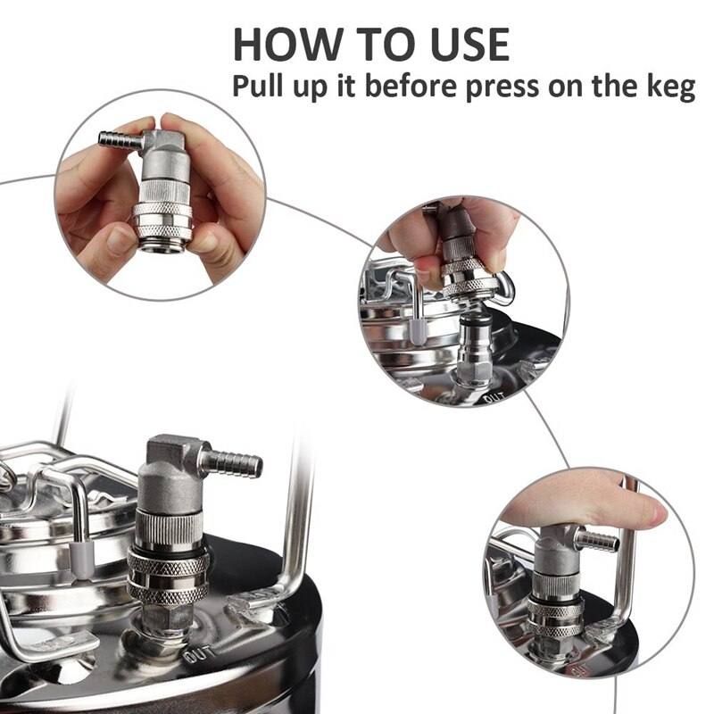 Ball sperren Trennen, Gas & Flüssigkeit Kitschig Fass Armaturen, MFL 1/ ...