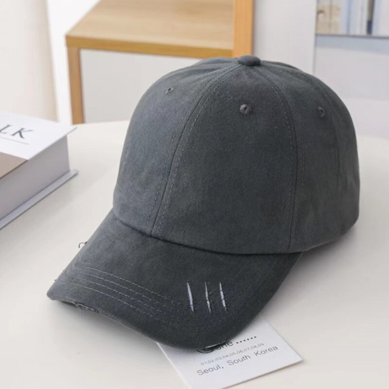 Unisex Cap Kpop Eenvoudige Gat Stijl Snoep Kleuren... – Grandado