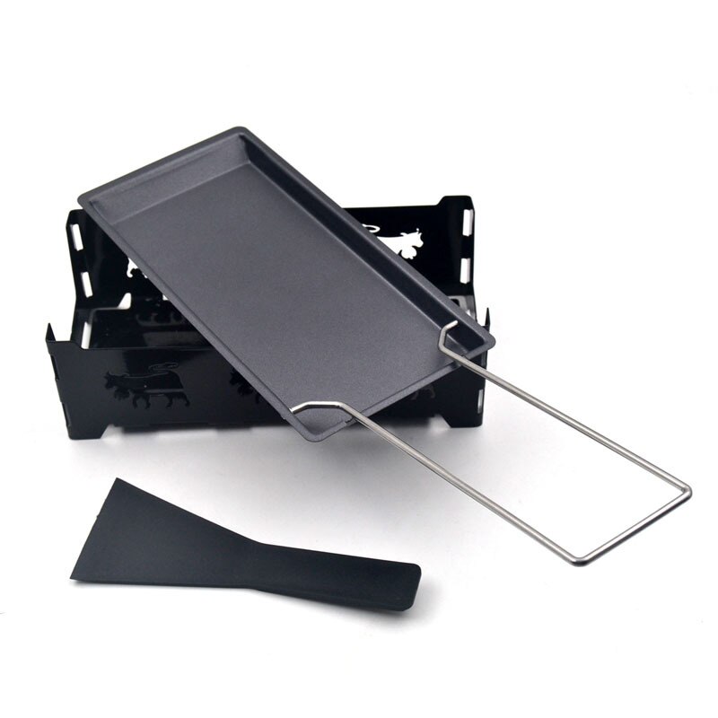 Metal Carbon Steel Mini Cheese Raclette Non-stick ... – Vicedeal