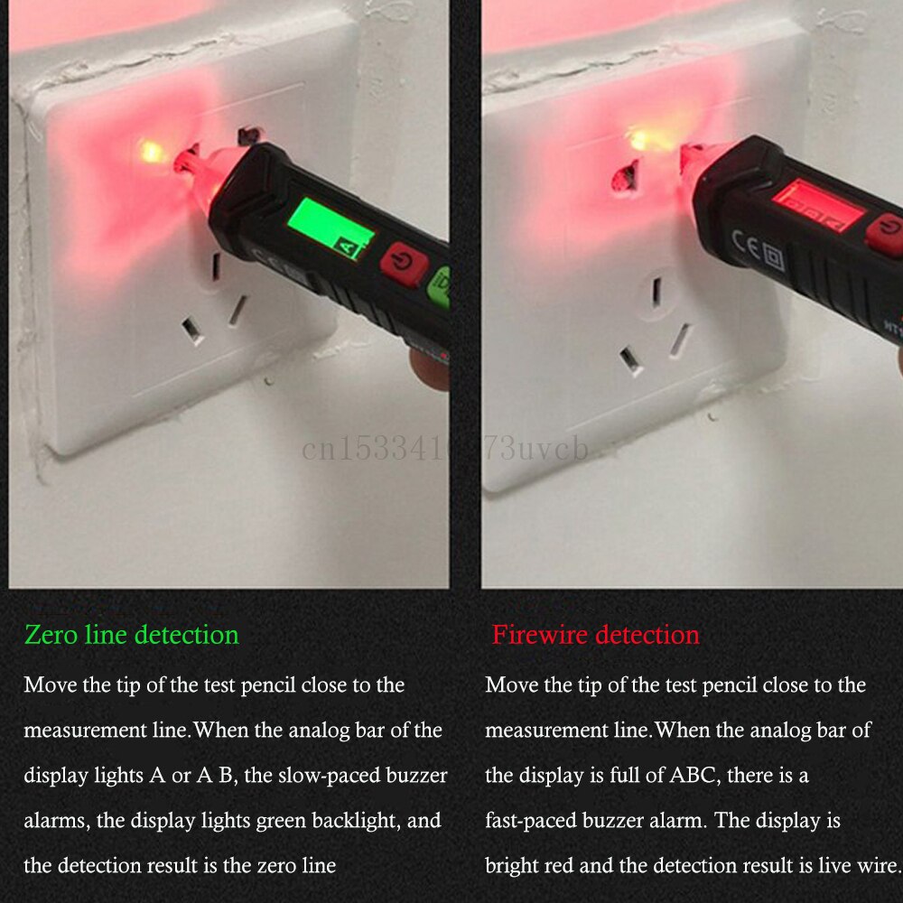 HT100P AC Voltage Detector LED Non Contact 3 Phase... – Grandado