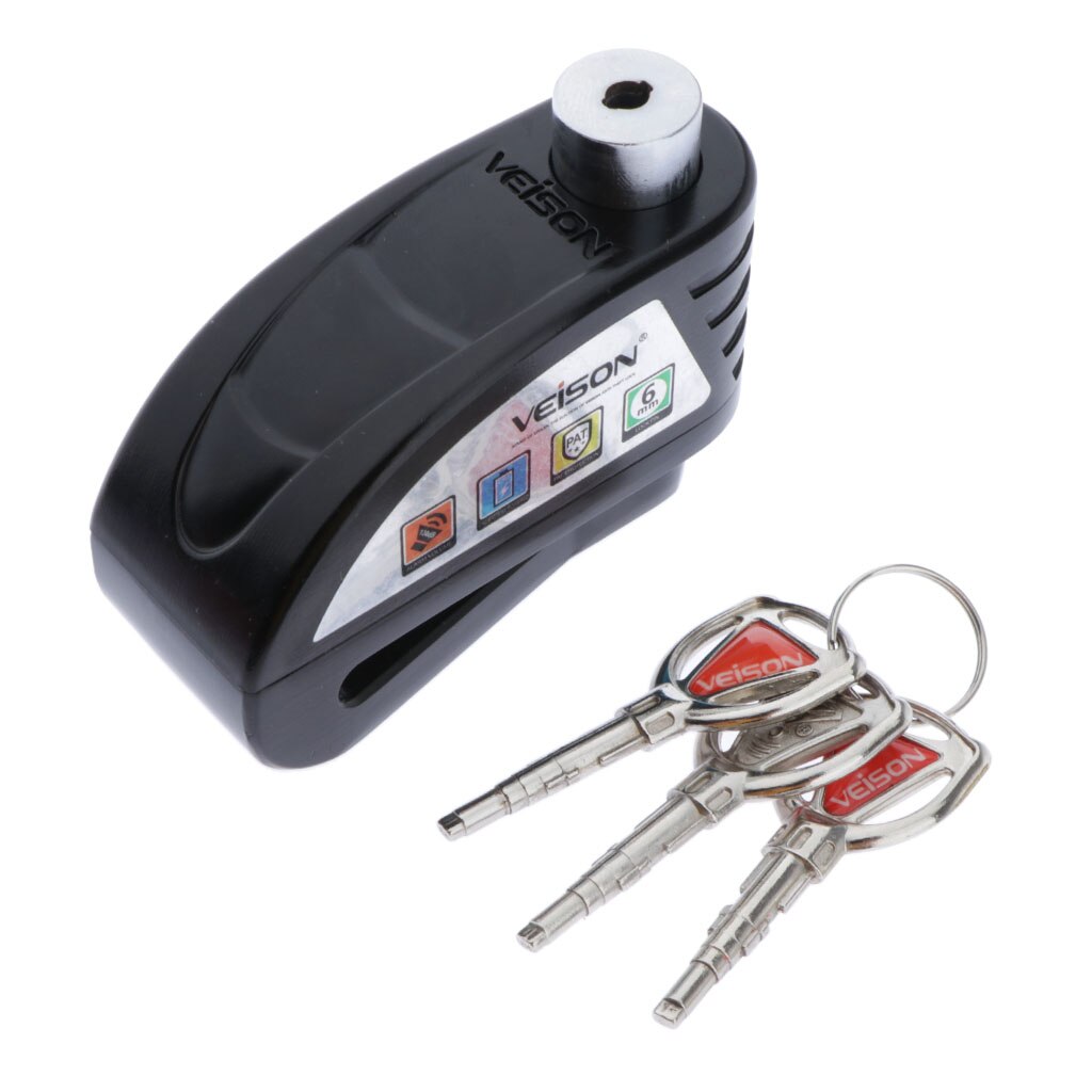 Disc Lock Disc Lock Alarm 130dB For Bike Motorcycl... – Grandado