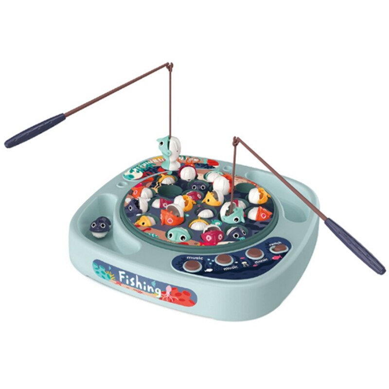 Kids Fishing Toy Electric Musical Rotating Magneti... – Vicedeal