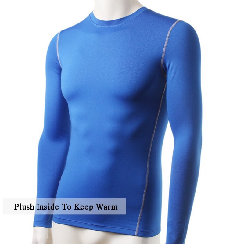 Men Winter Men Slim Fit Long Sleeve Thermal Underw... – Grandado