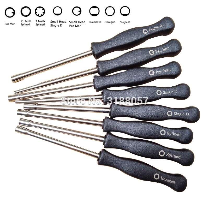 6 stk 8 stk forgasser skrutrekker juster justering... – Grandado