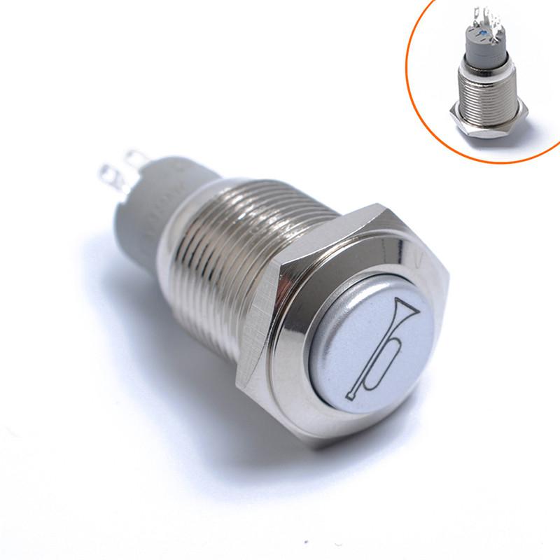 1 STUKS 12V 19mm Auto Reset Switch Knop Momentary ... – Grandado