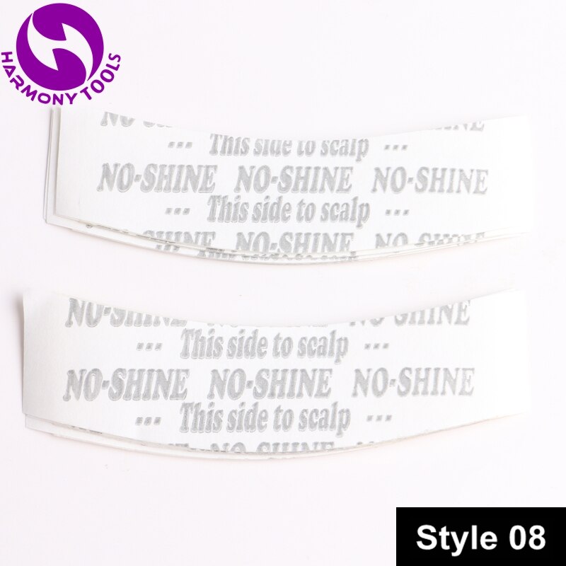 HARMONY 180pcs 0.875"x3" A Contour White-Liner Hair Tape Tabs Stickers ...