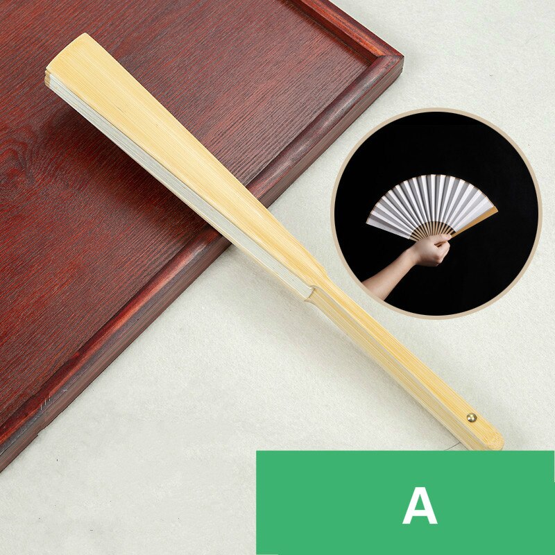 Portable Vintage DIY Hand Paper Fans Chinese Retro... – Grandado