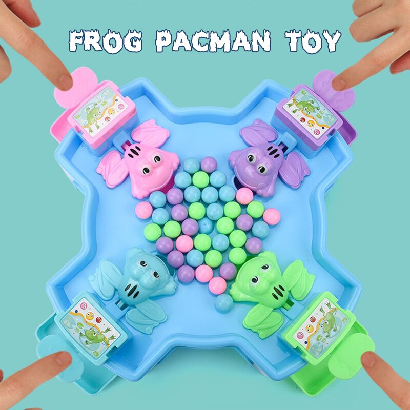 Frog Eats Pacman Fun Hungry Frog Pac Man Strategy ... – Grandado