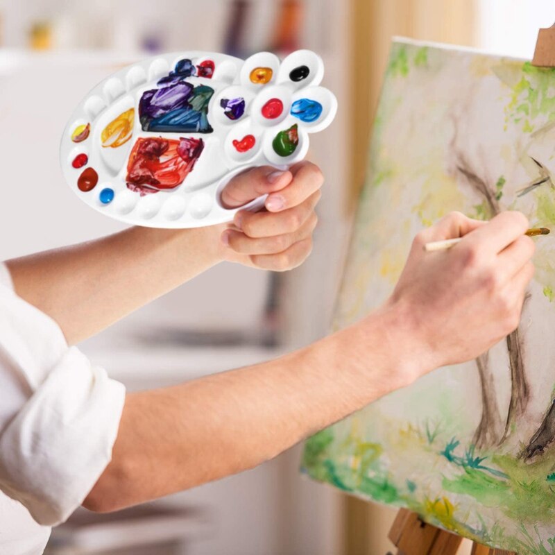 4Pcs Verf Lade Paletten Art Verf Pallet Non-stick ... – Vicedeal