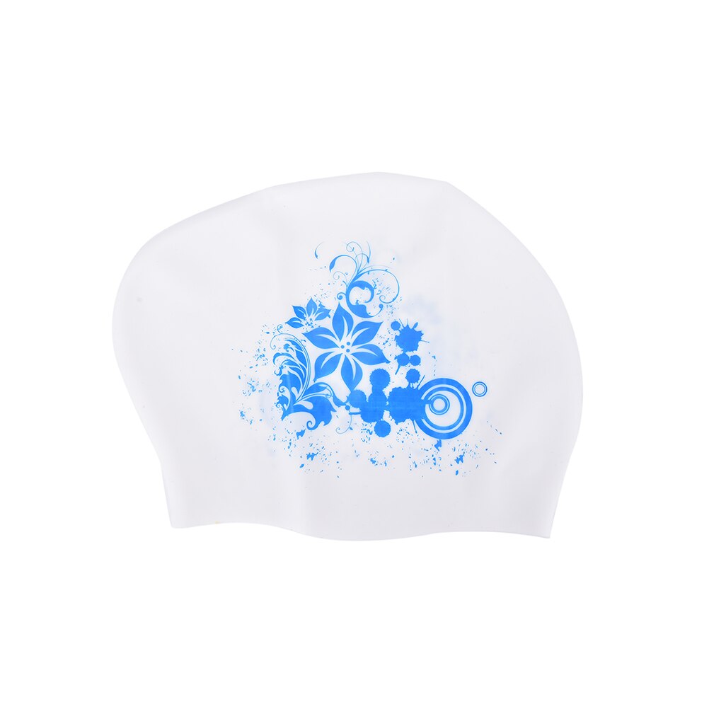 100% Latex Silicone Swimming Cap For Long Hair Wom... – Vicedeal